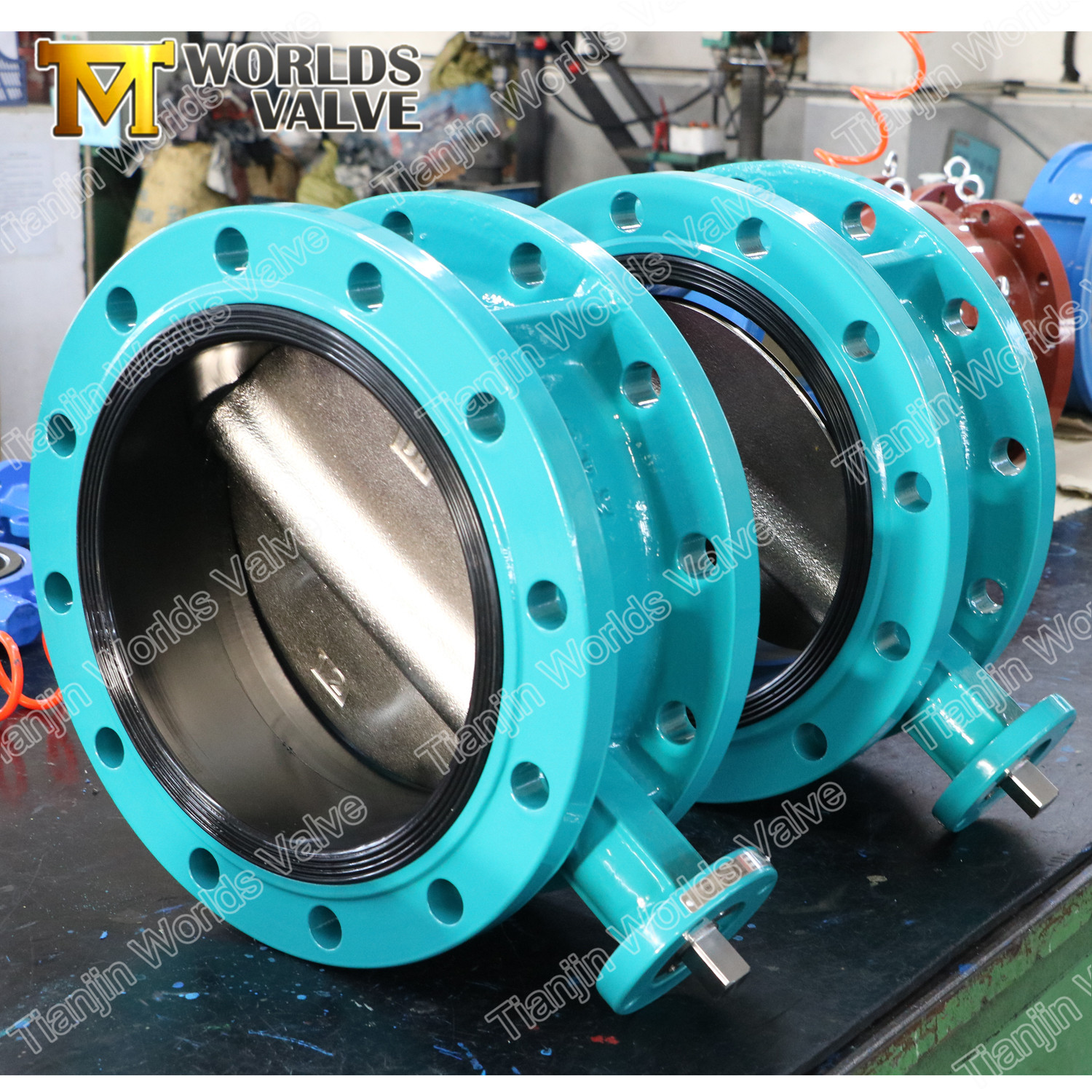 Awwa Standard Double Flanged Butterfly Valves ASME B16.1 Class125 from ...