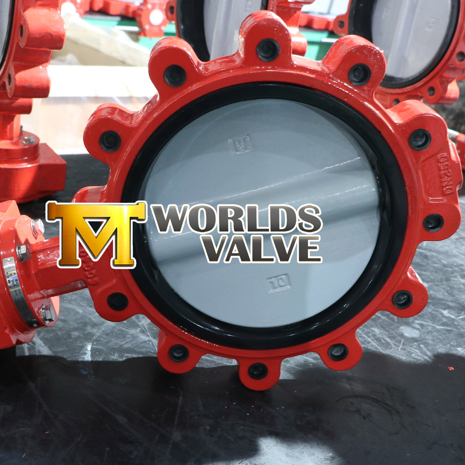Nylon11 Coating Lugged And Tapped Type Butterfly Valve from China ...