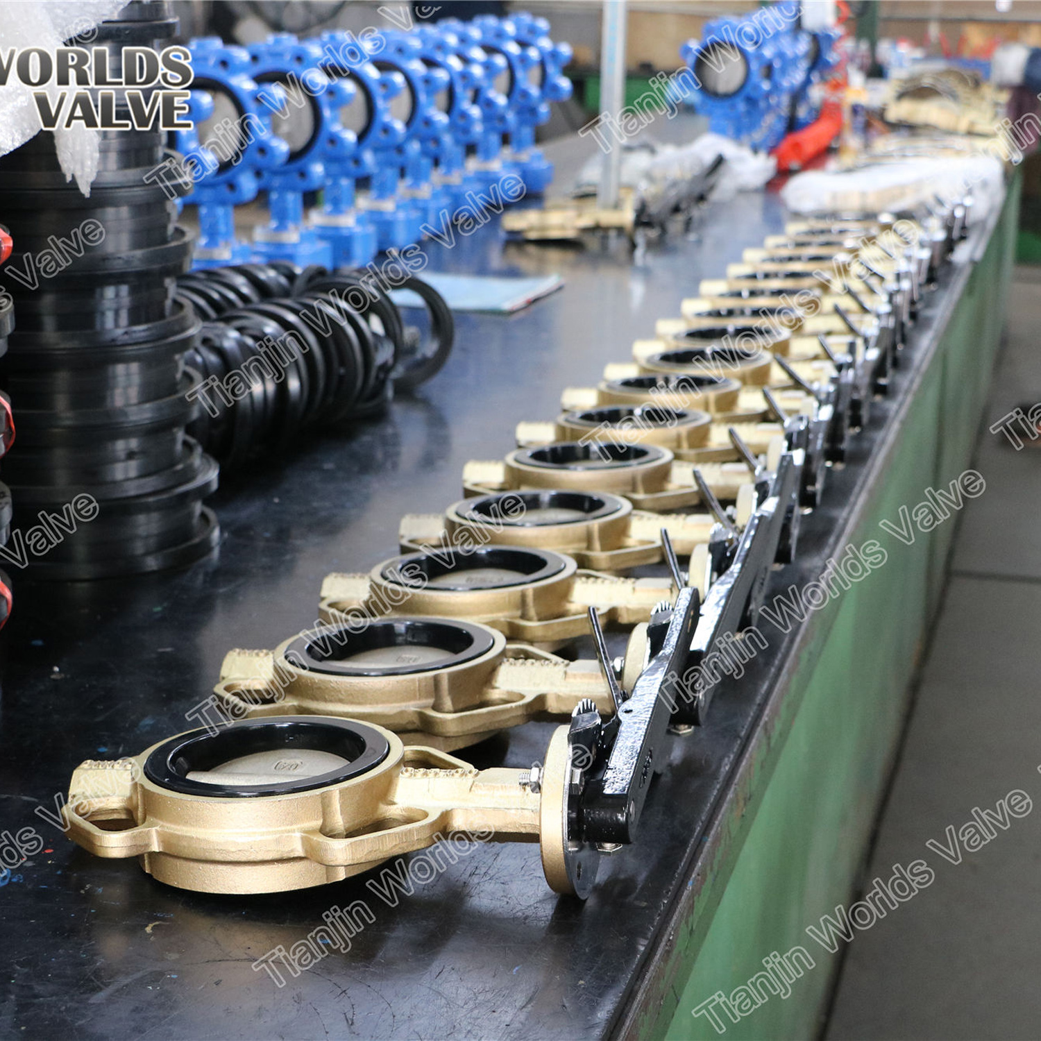 Aluminum Bronze C954 C958 Vessel Marine Butterfly Valve from China ...