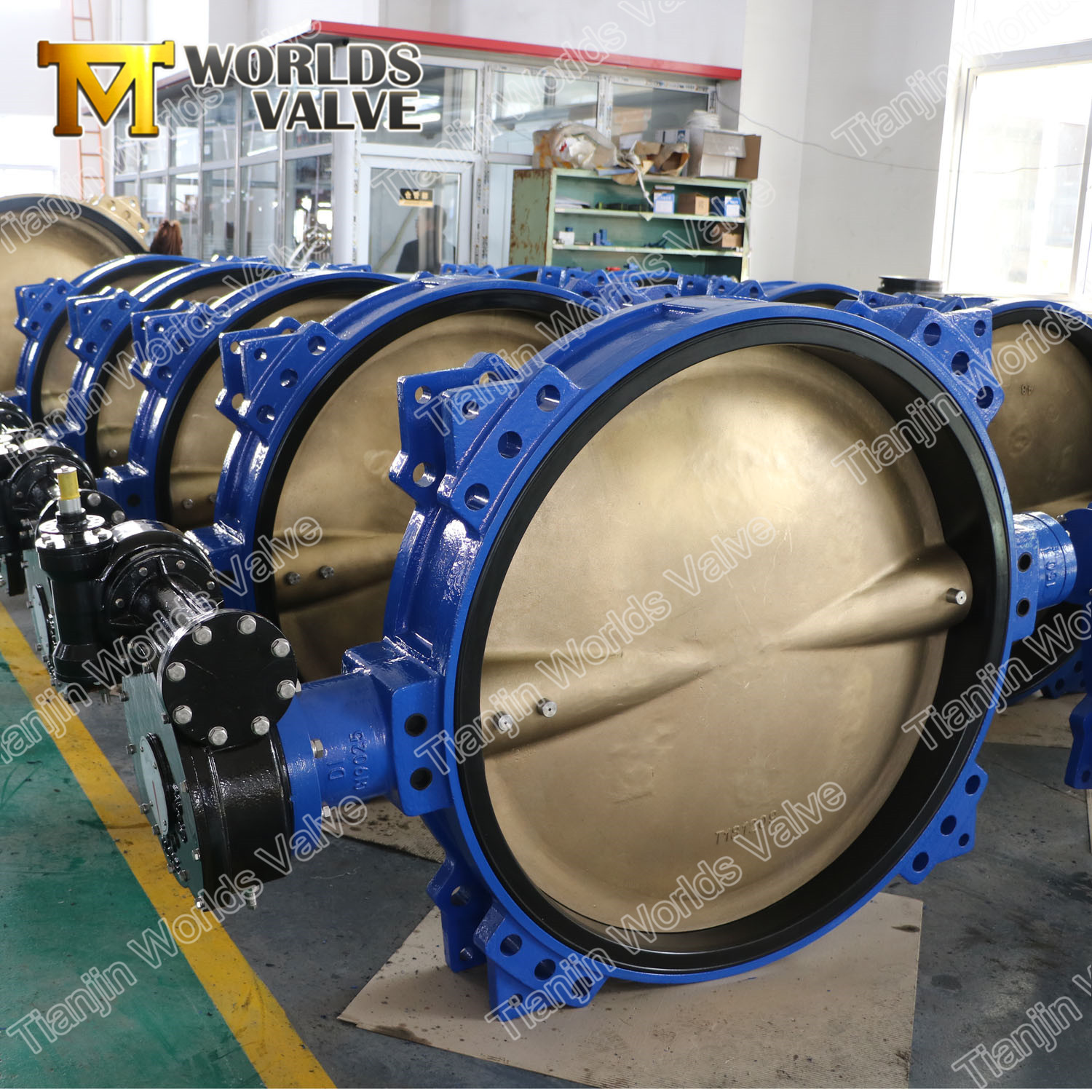 Aluminum Bronze B148 C95400 C95500 C95800 Butterfly Valves from China ...