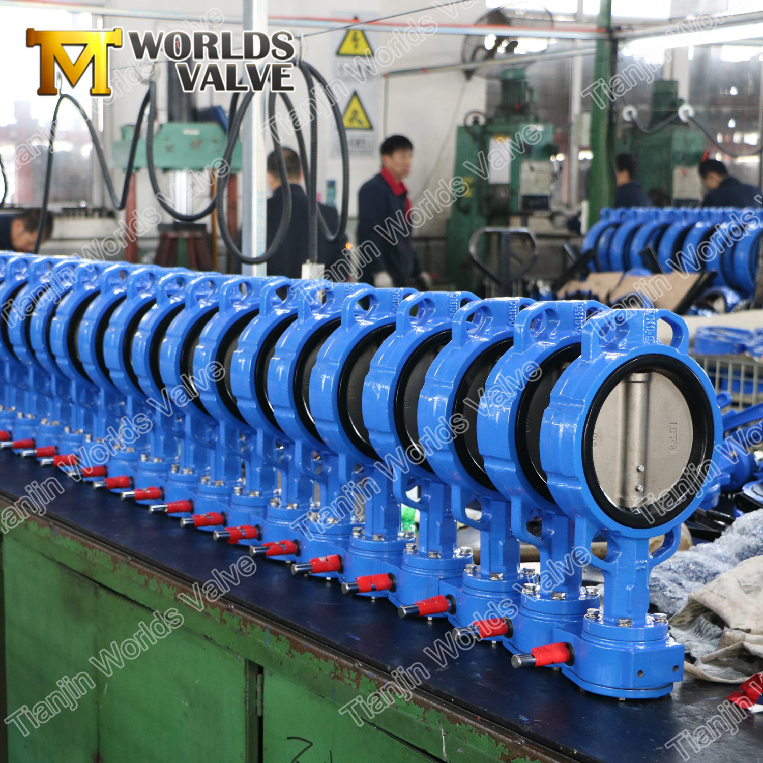 GGG40/GGG50 A536 A395 Ductile Iron Butterfly Valves from China ...